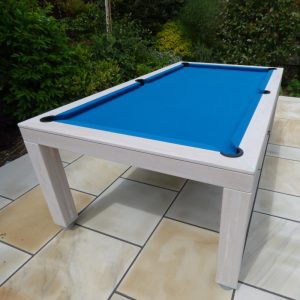 Outdoor Pool Table - Luxury Pool Tables - Solid Oak