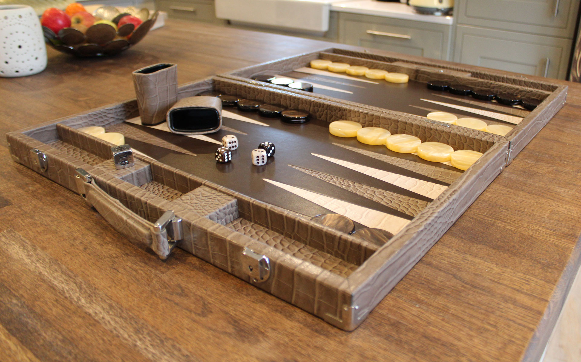 TaupeCroc – Luxury Pool Tables - Pool Dining Table Experts