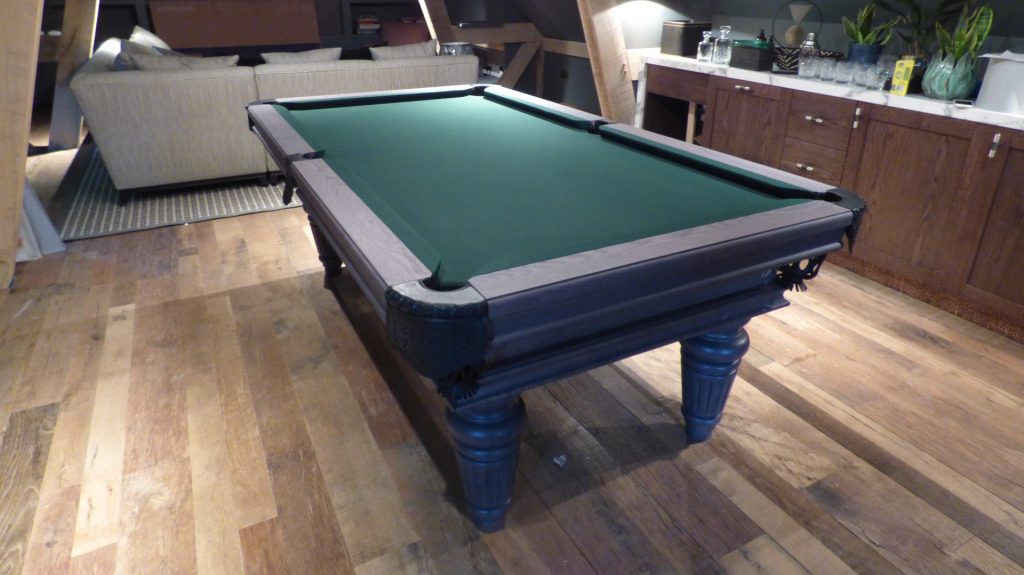 7ft_EnglishTraditional_Oak13_SpruceCloth – Luxury Pool Tables - Pool ...