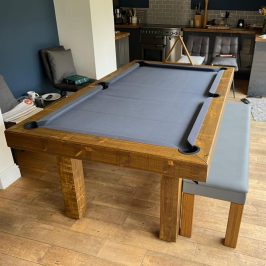 Farmhouse Pool Table - Luxury Pool Tables - Pool Dining