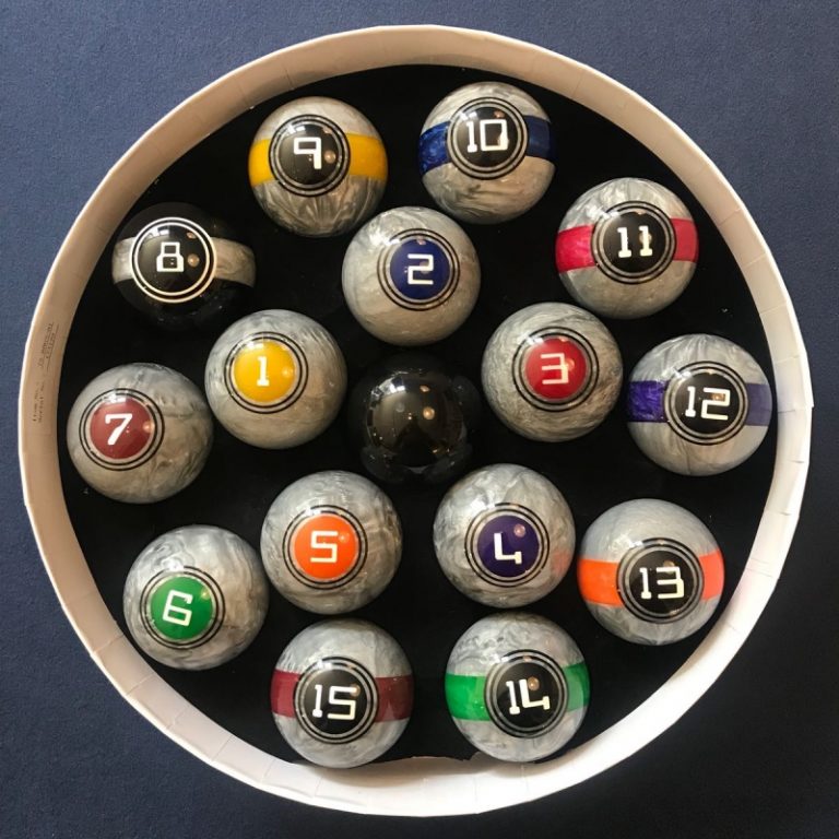 2 1/4 Inch Galaxy American Pool Balls – Luxury Pool Tables - Pool ...