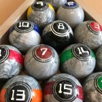 2 1/4 Inch Galaxy American Pool Balls – Luxury Pool Tables - Pool ...