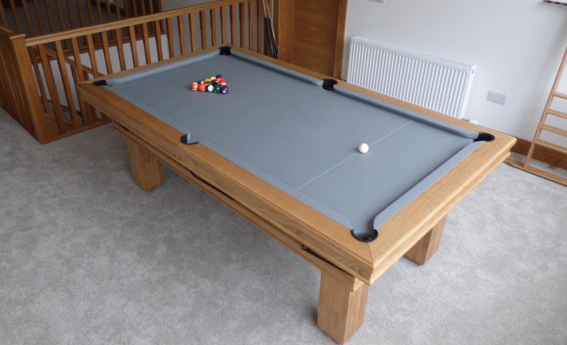 TraditionalPoolTable_Oak#0 – Luxury Pool Tables - Pool Dining Table Experts