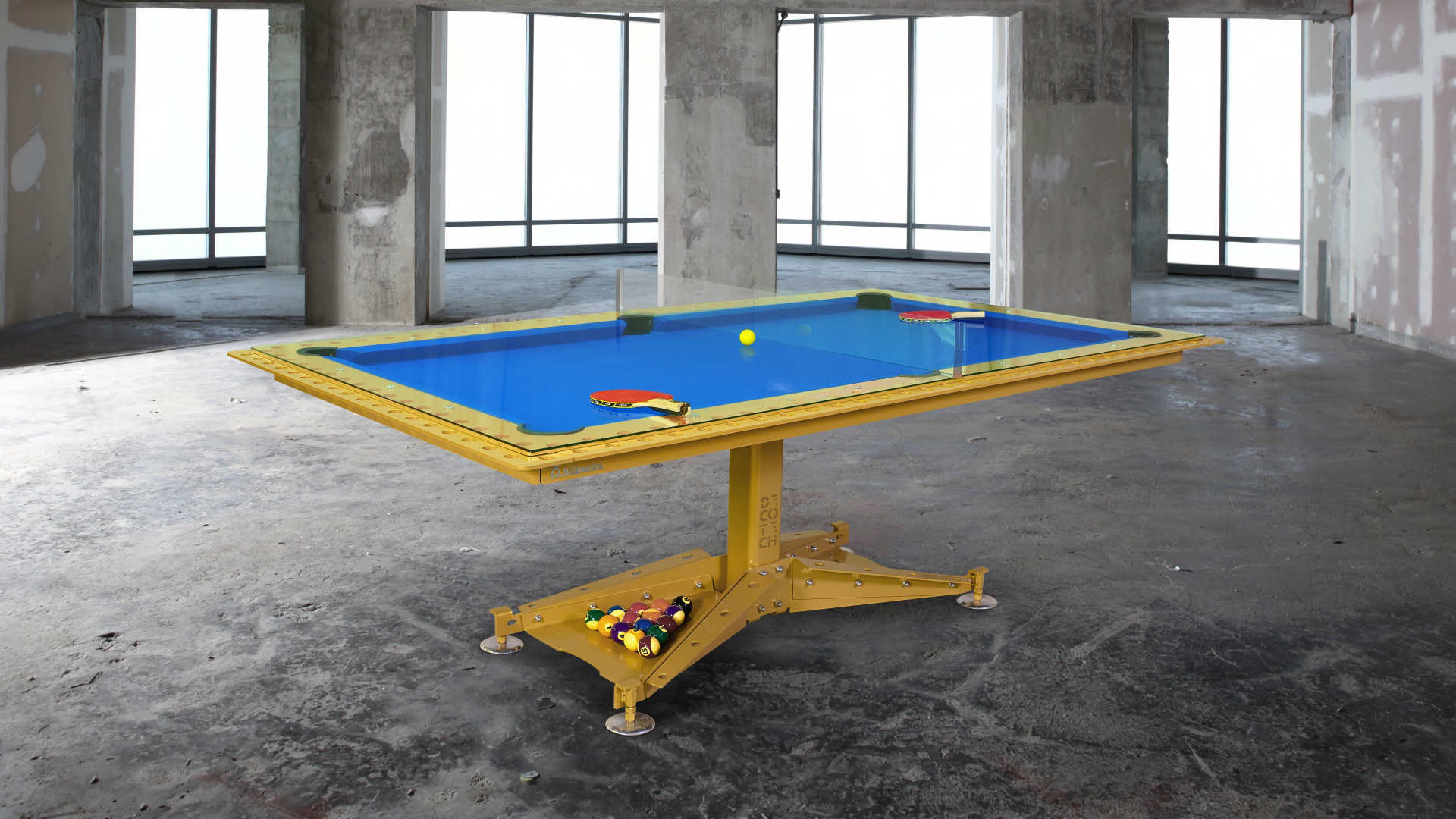 Industrial Pool Table - Luxury Pool Dining Tables
