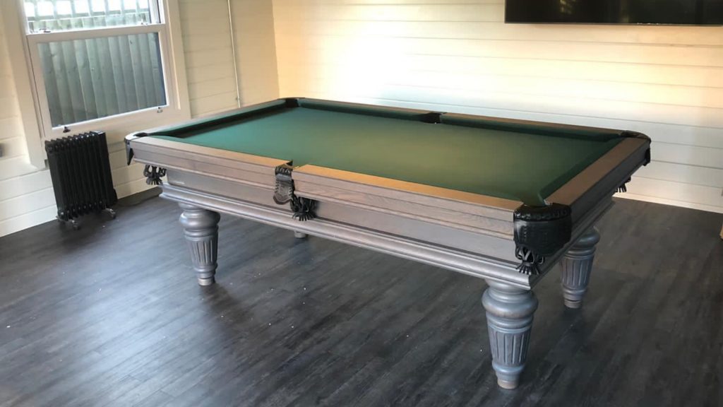 TraditionalPoolTable_Oak13_RangerGreenCloth – Luxury Pool Tables - Pool ...