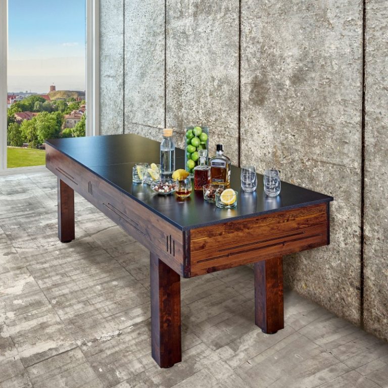 Modern Shuffleboard – Luxury Pool Tables - Pool Dining Table Experts