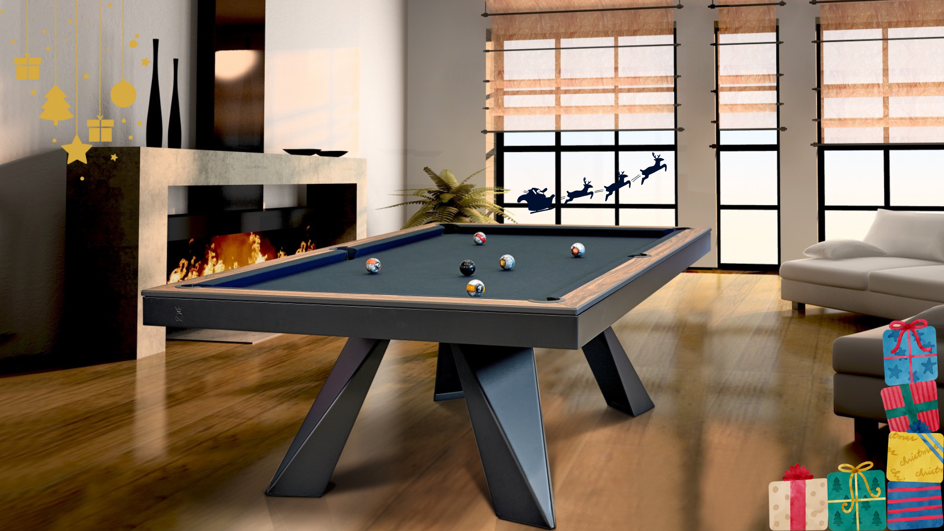 UltraPoolTable_Christmas – Luxury Pool Tables - Pool Dining Table Experts